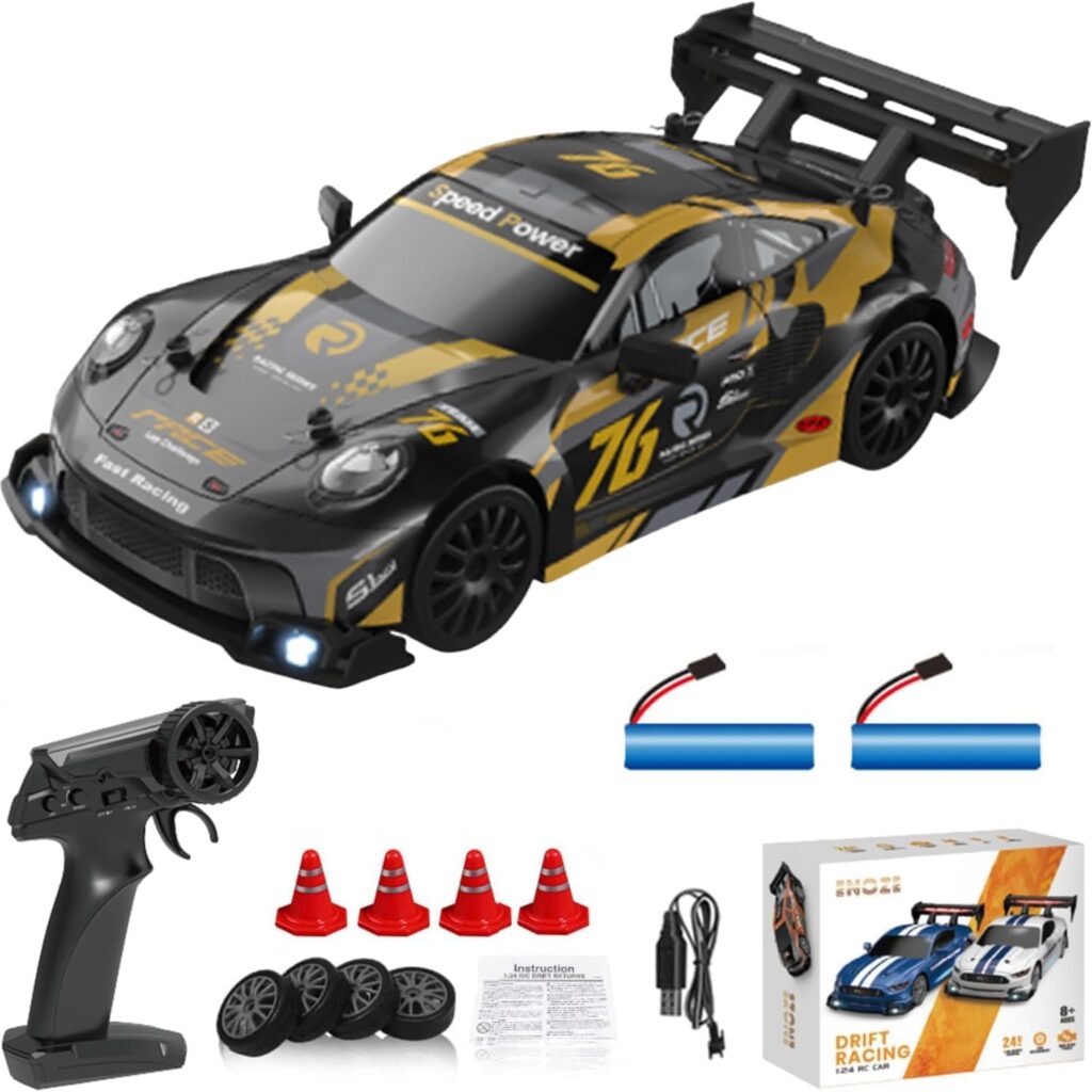 MICROMINI RC Drift Car 1:24 Scale 4WD High Speed | Remote Control Car ...